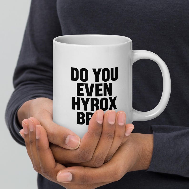 Funny Hyrox Bro Coffee Mug, Gym Lover Gift - Etsy