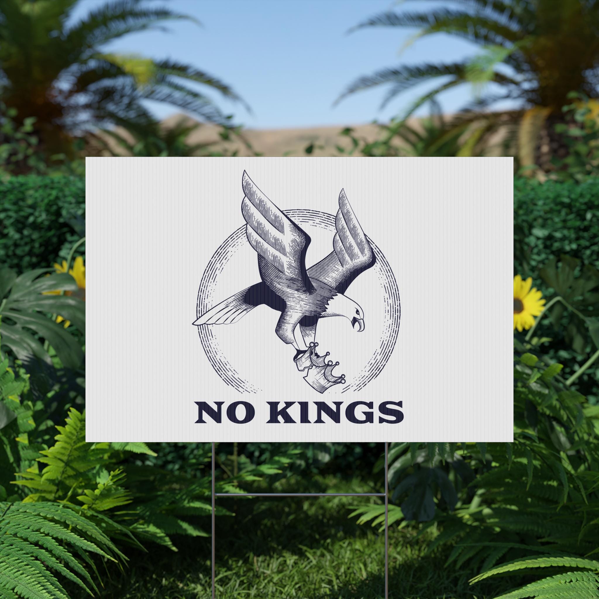 No Kings Sign - Etsy