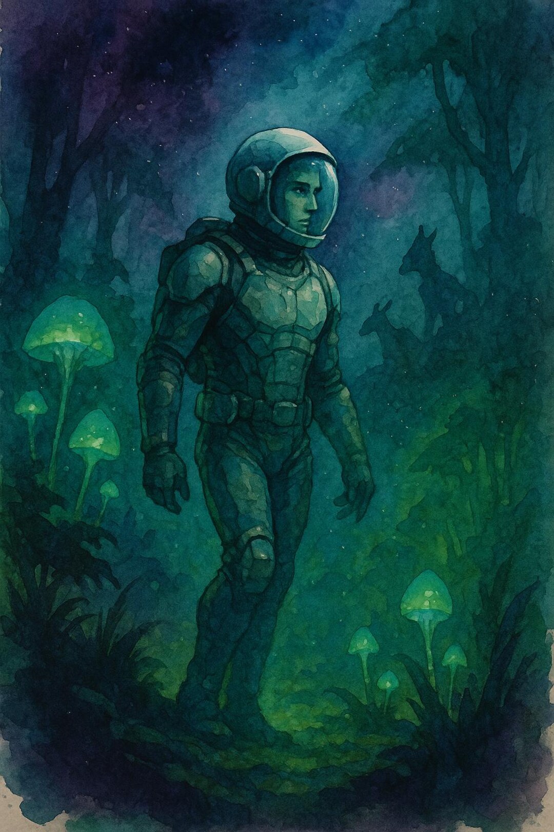 Sci-fi Digital Art Bundle – Orbital Sniper, Medic, Starship Captain ...