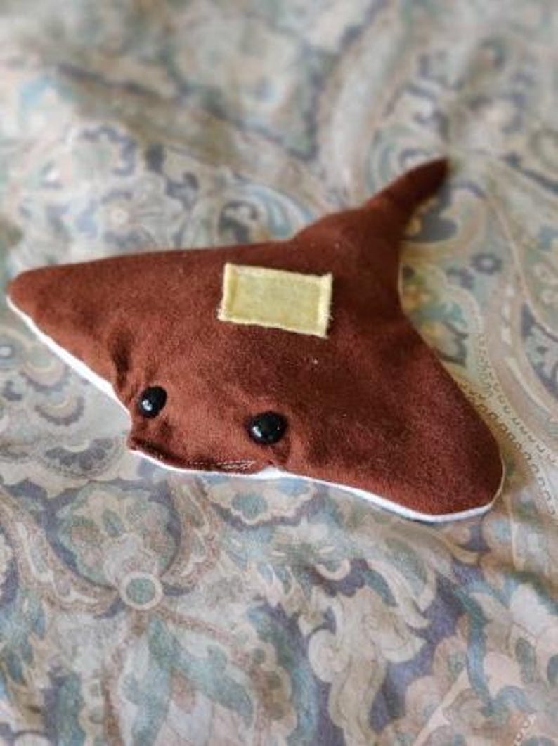 Weighted Lavender Ray Stuffed Animal - Etsy