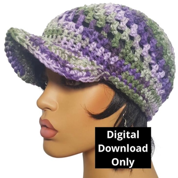 Crochet Cap Pattern - Etsy