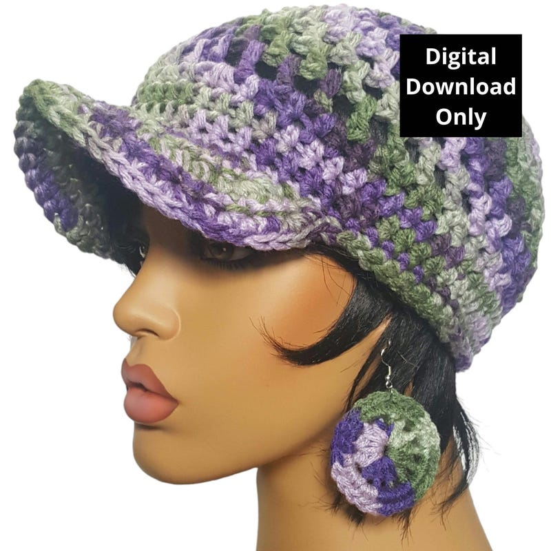 Crochet Baseball Cap - Etsy