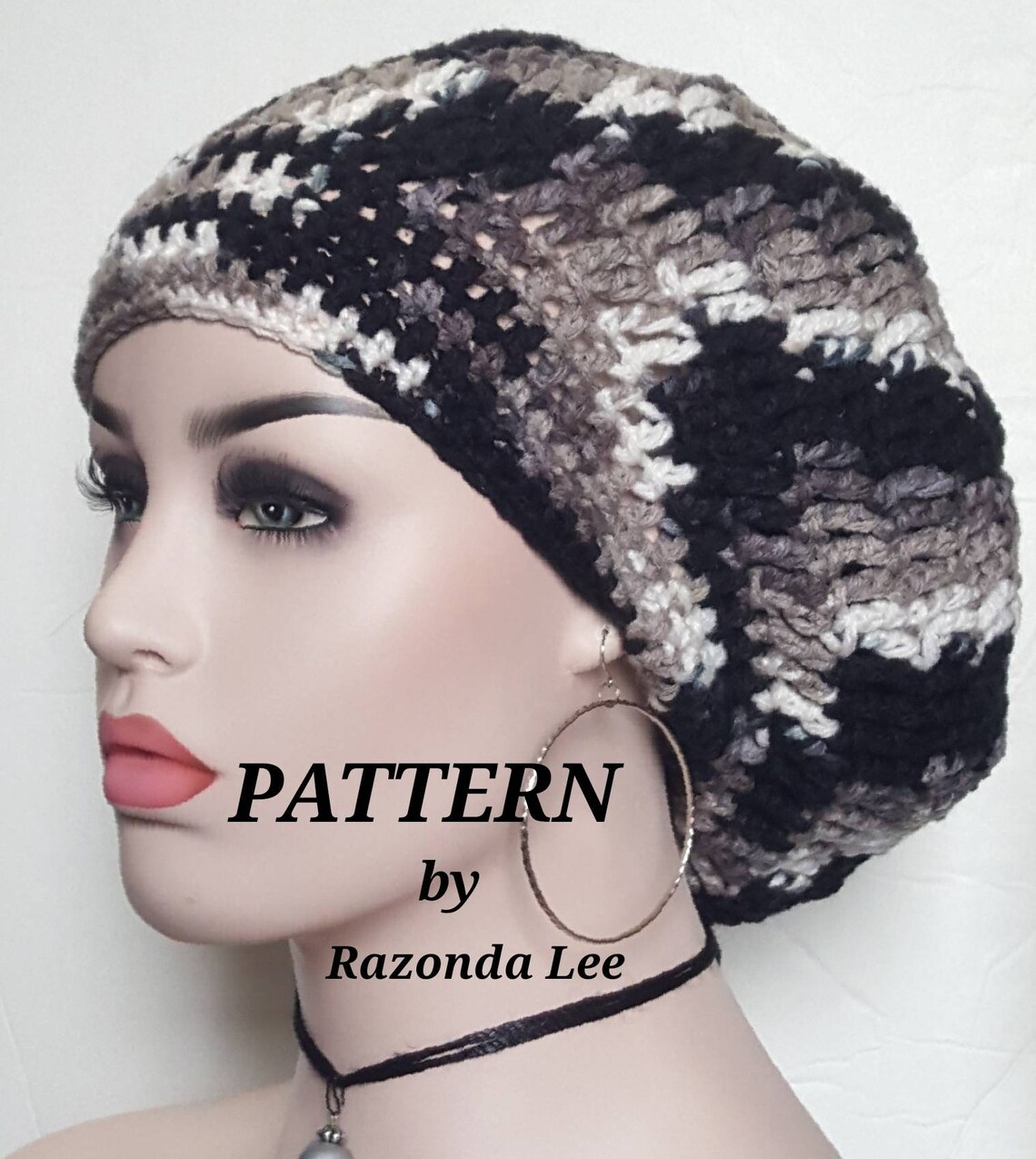 Pdf CROCHET PATTERN ONLY Digital Download Crochet Beret Tam | Etsy