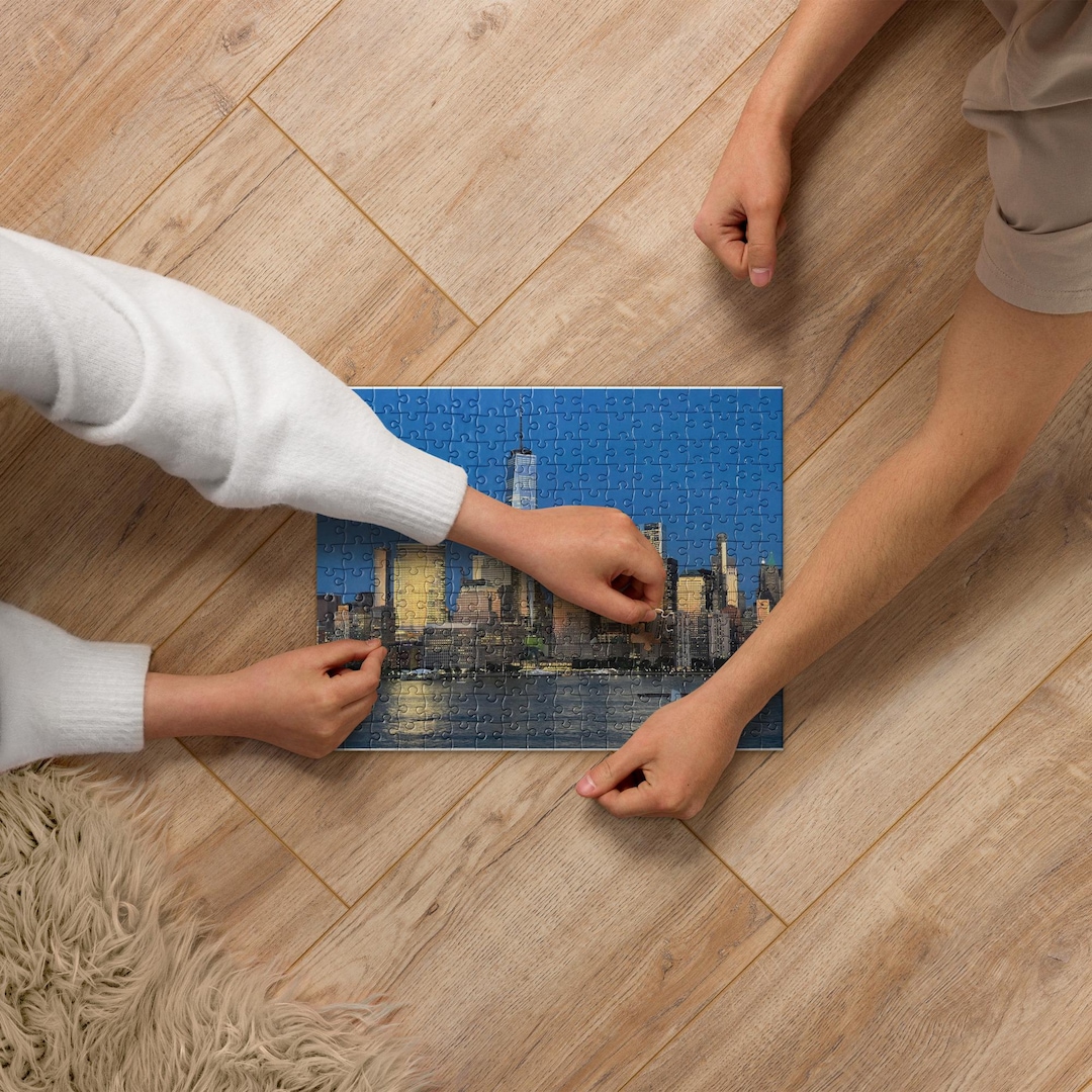 New York Skyline Jigsaw Puzzle - Etsy