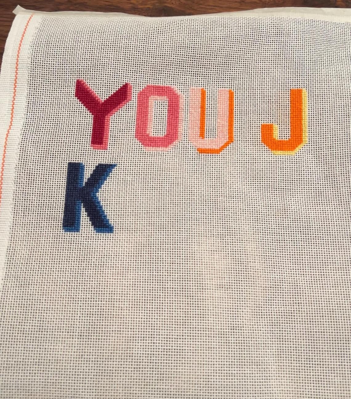 Alphabet Letters With Dropped Shadow Pattern for Needlepoint or Cross ...