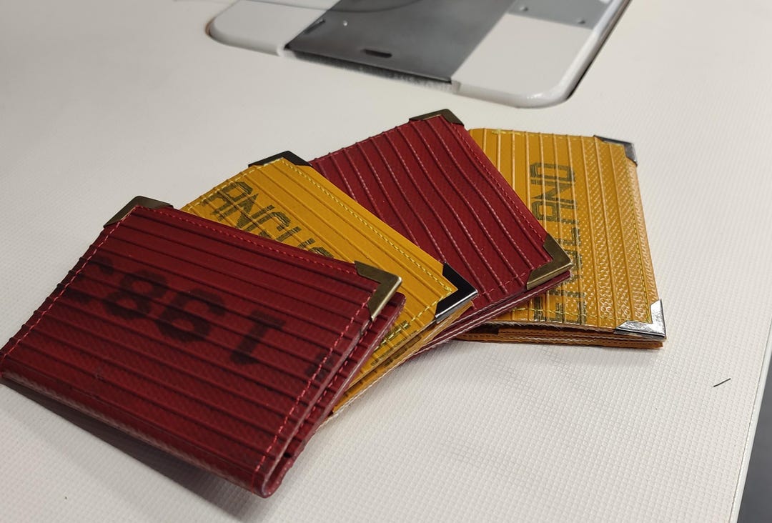Recycled Fire Hose Card Wallet - Etsy