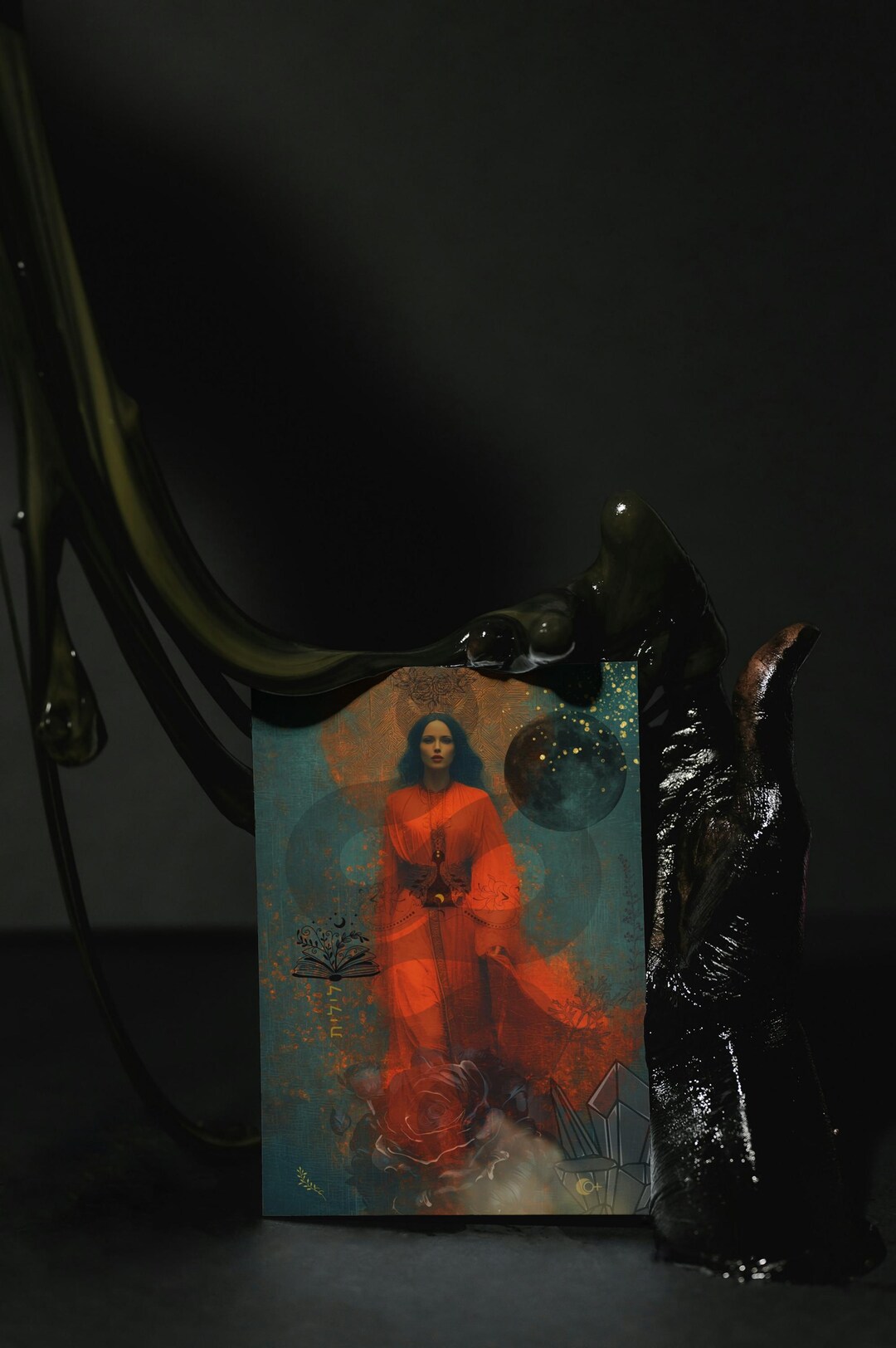 Lilith Altar Card: Original Art Print for Ritual (digital Download) - Etsy