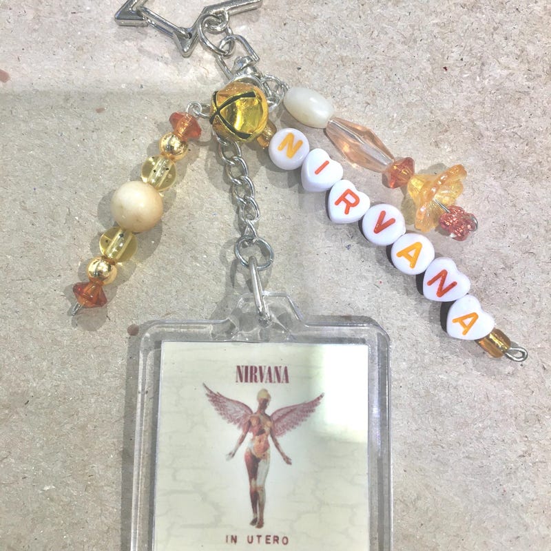 Nirvana Keychain - Etsy