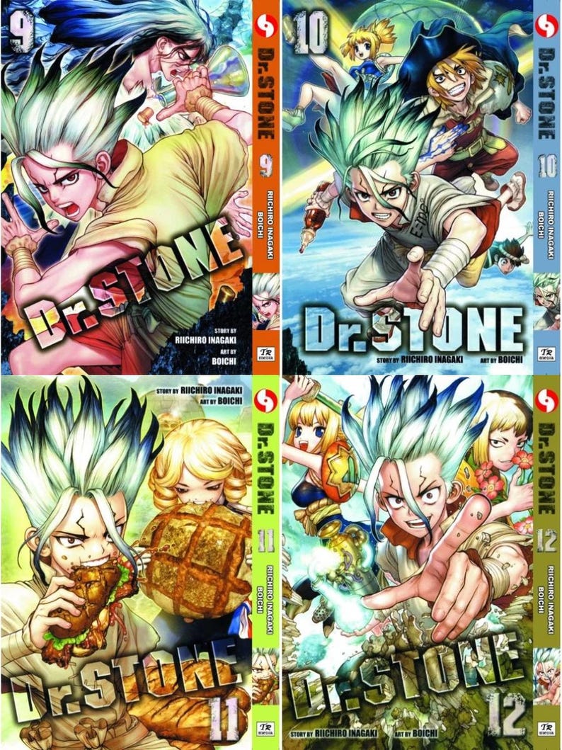 Dr. Stone (vol. 1-26) Manga Complete Set Full/loose English Comic Book ...