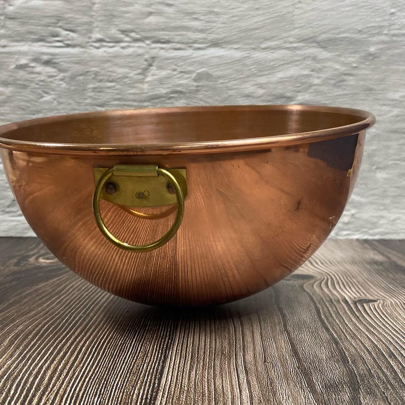 Copper Mixing Bowls - Etsy