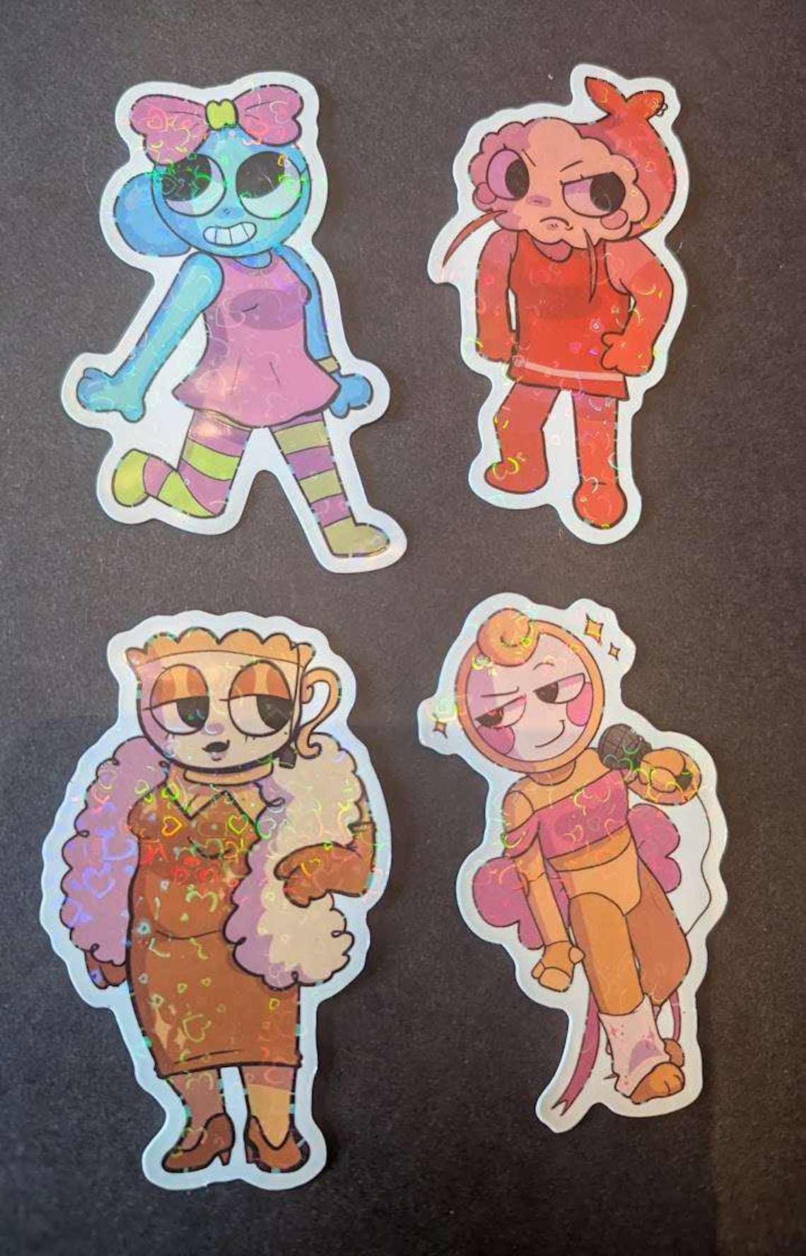 Dandys World 3 Inch Holographic Stickers ! - Etsy
