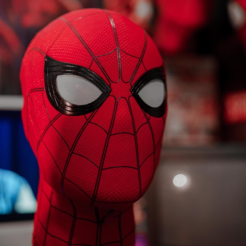 Spiderman Mask Moving Eyes - Etsy