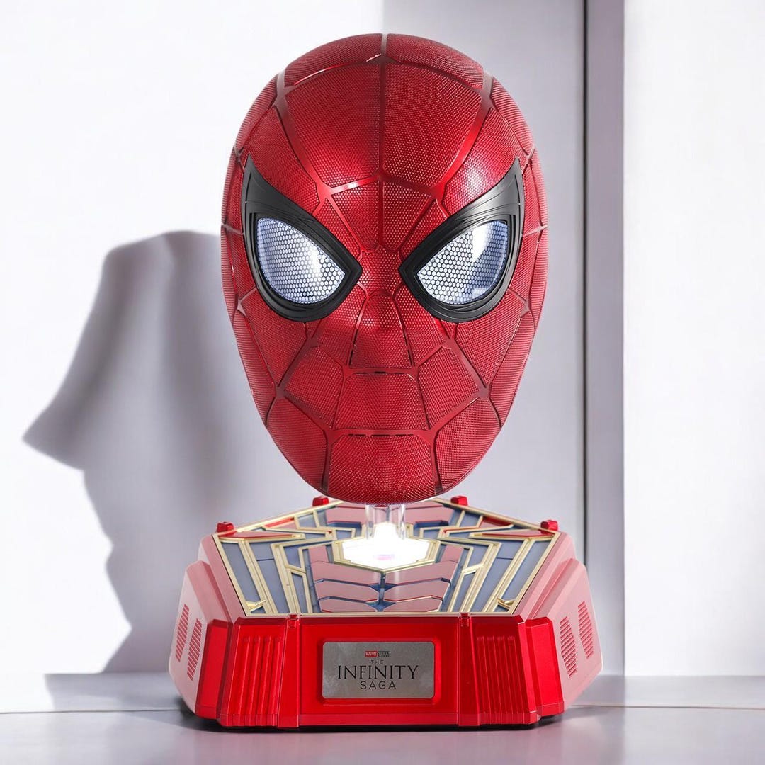 Killerbody Iron Spider Helmet Life Size Movie Props Replica With ...