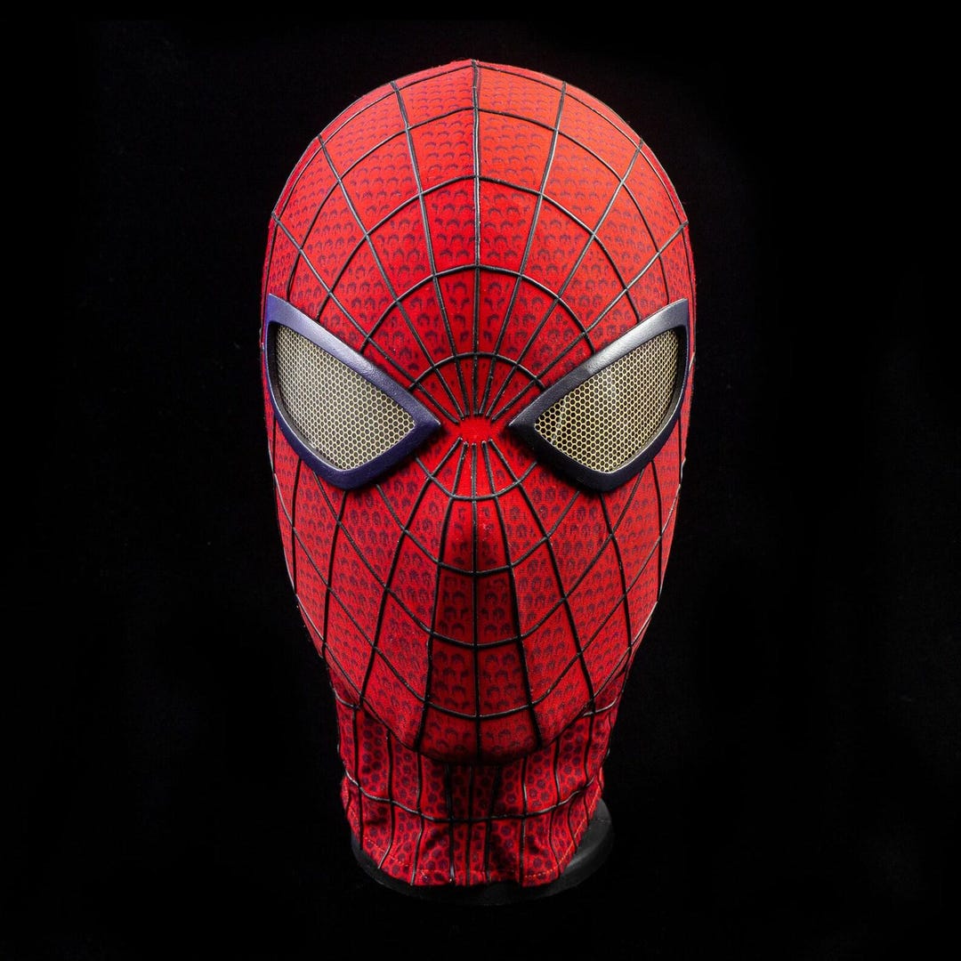 The Amazing Spider-man Life Size Wearable Mask (andrew Garfield) the ...