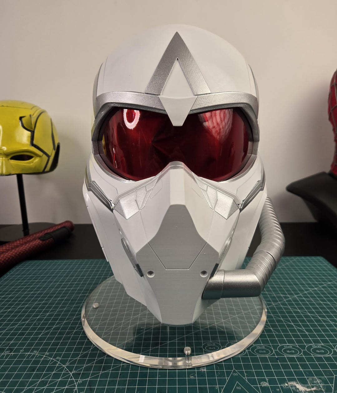 Tailor-made Patriot Captain Helmet Comic Con Cosplay Birthday Party ...