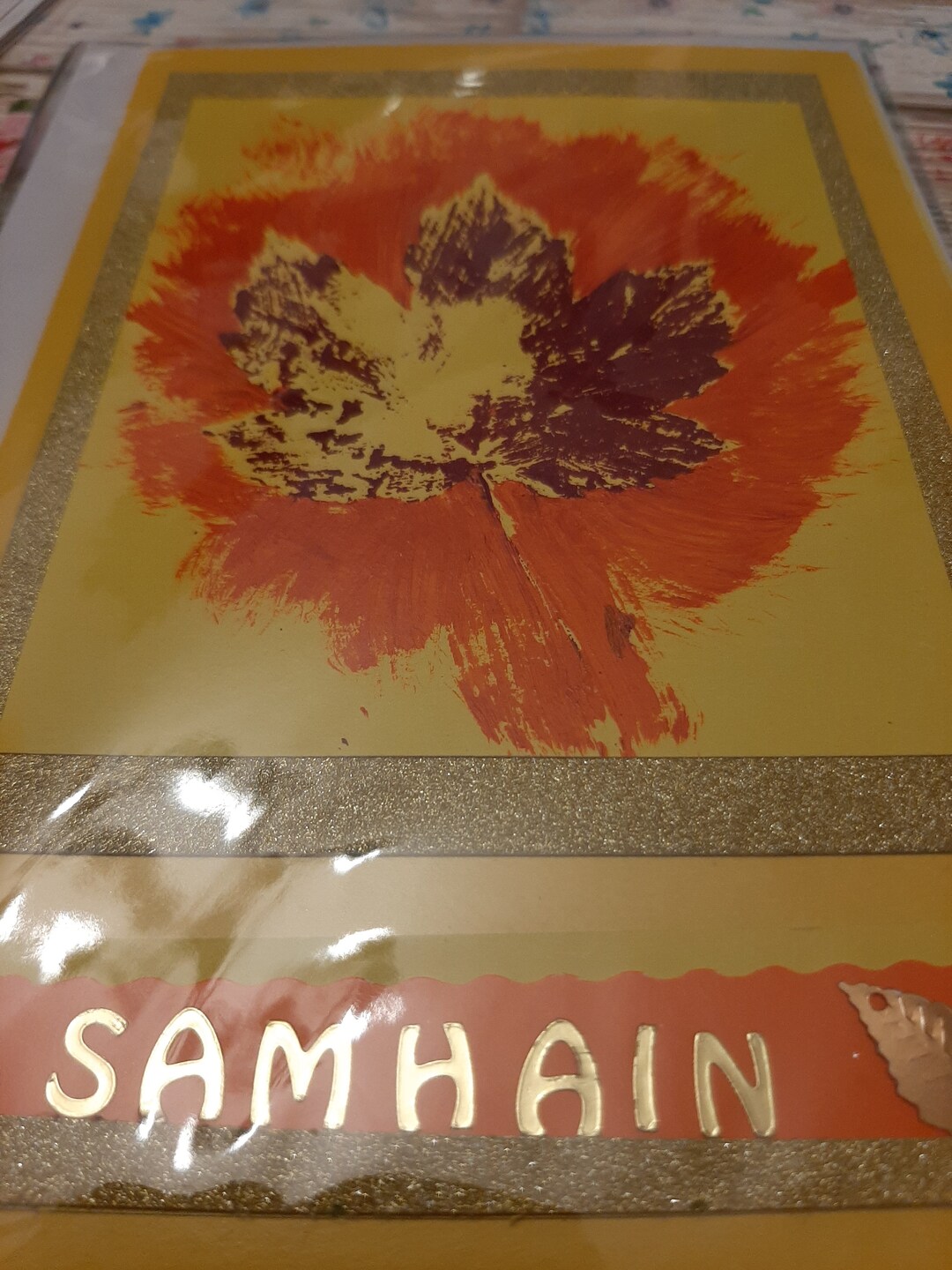 Handmade Samhain Card Irish Made Hand Painted A6 in - Etsy