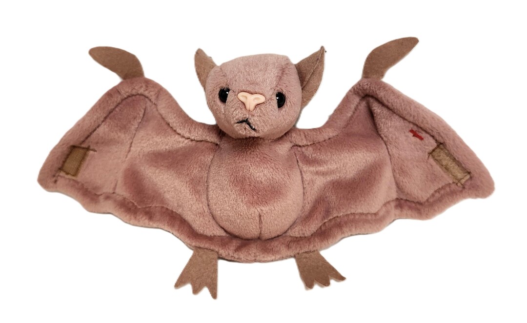 Ty Beanie Baby "batty" Brown Version, Born October 29, 1996 - Etsy
