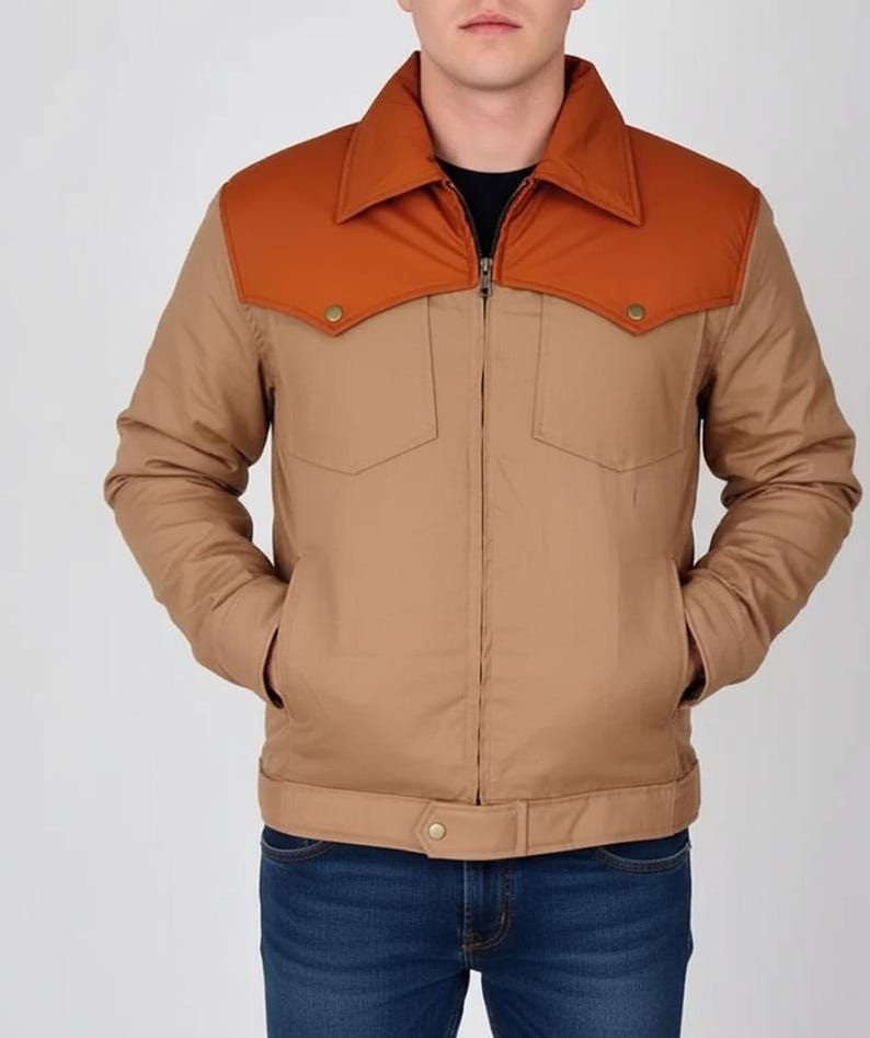 John Dutton Yellowstone Jacket | Men's Western Rancher Cotton Coat - Etsy