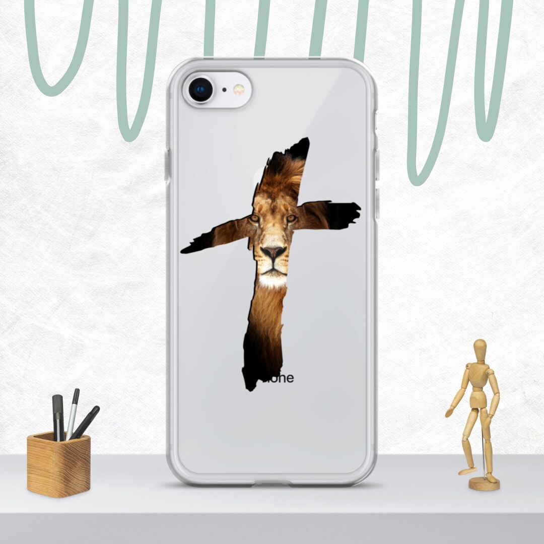 Christian iPhone Case - the Lion and the Cross - Bible Verse Phone ...