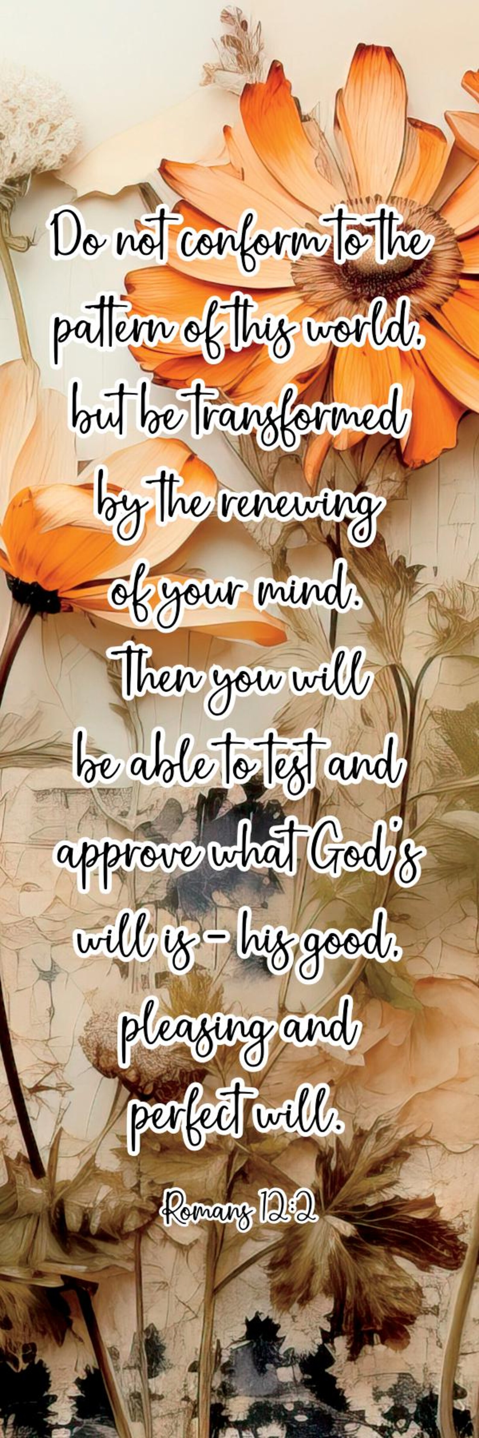 Bible Verse Bookmarks for Trusting God, Christian Printable Bookmarks ...