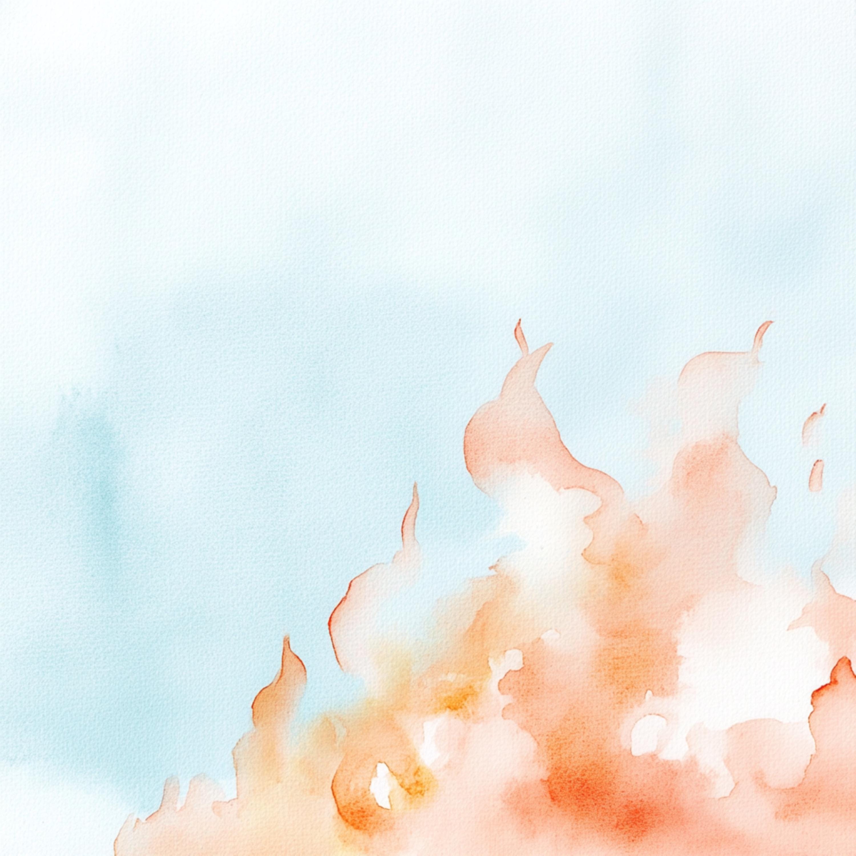 Elijah Bible Clipart, Prophets of Baal Watercolor, Bible Story Art, Old ...