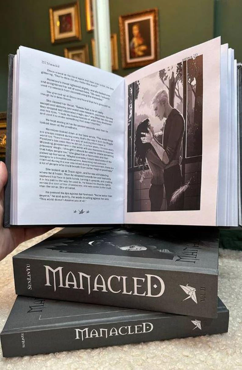 Manacled Book : Complete 3-volume Hardcover Edition With Illustrations ...