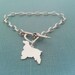 English Cocker Spaniel Chain Bracelet Sterling Silver - Etsy