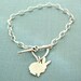 Bunny Rabbit Chain Bracelet, Sterling Silver Personalize Pendant, Breed ...