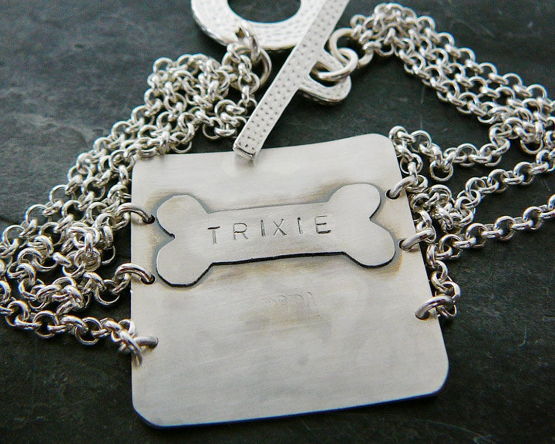 Bracelet Sterling Dog Art Your Pet as a Pendant Bracelet.. - Etsy