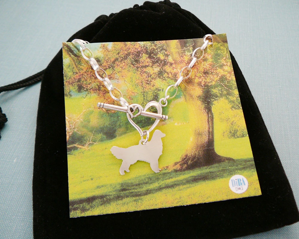 Golden Retriever Dog Chain Bracelet Sterling Silver - Etsy