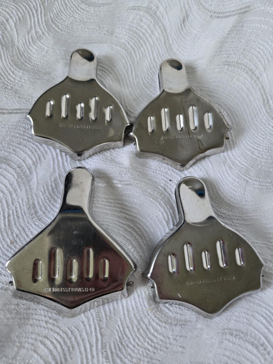 Set of 4 Citrus Presses, Stainless Steel - Etsy