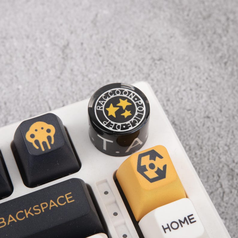 Resident Evil-inspired Umbrella Resin Keycap |S.T.A.R.S Raccoon Police ...