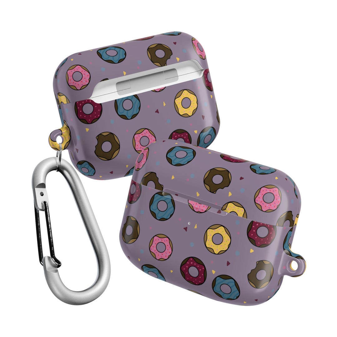 Donut AirPod Case, Cute AirPod Holder, Doughnut AirPod Cover, Funny ...