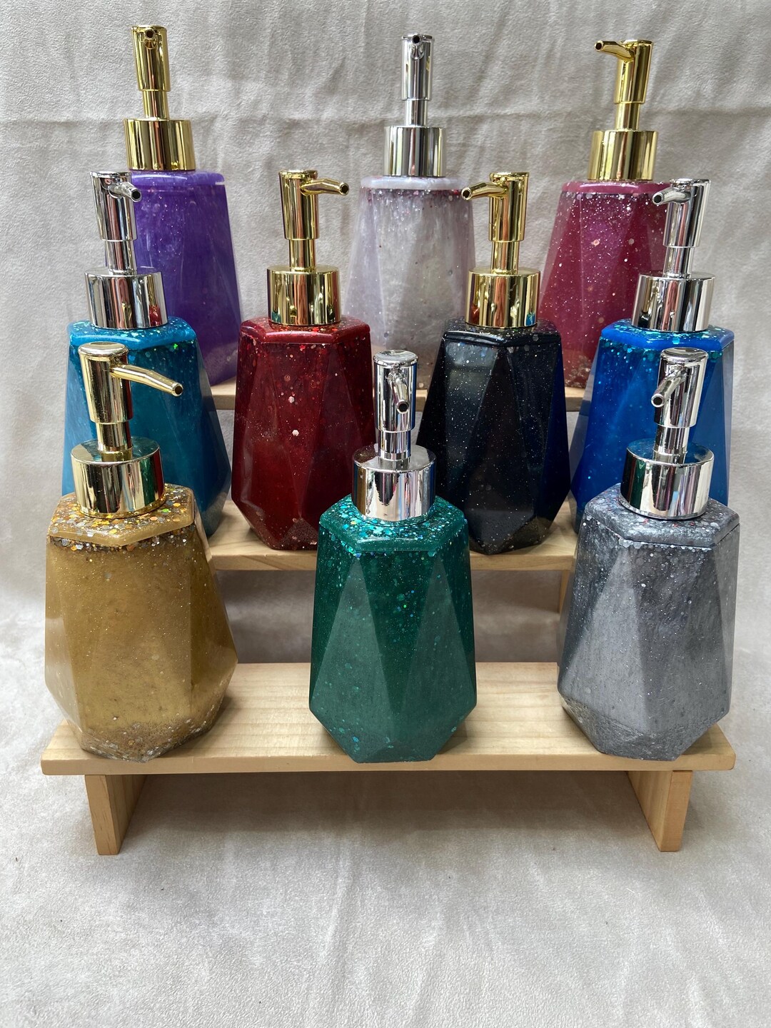 Handcrafted Resin Soap Dispensers - Etsy
