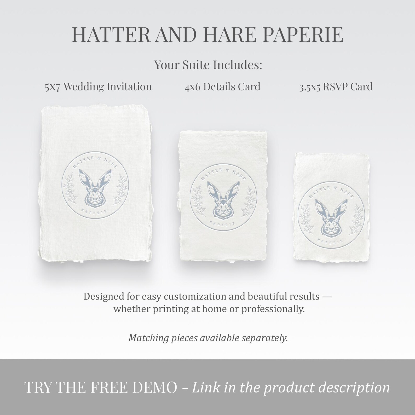 Rustic Farm Wedding Invitation Template Printable Suite Editable Corjl ...