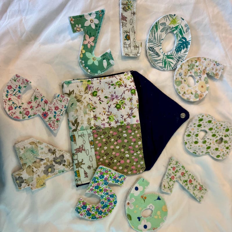 Fabric Numbers - Etsy
