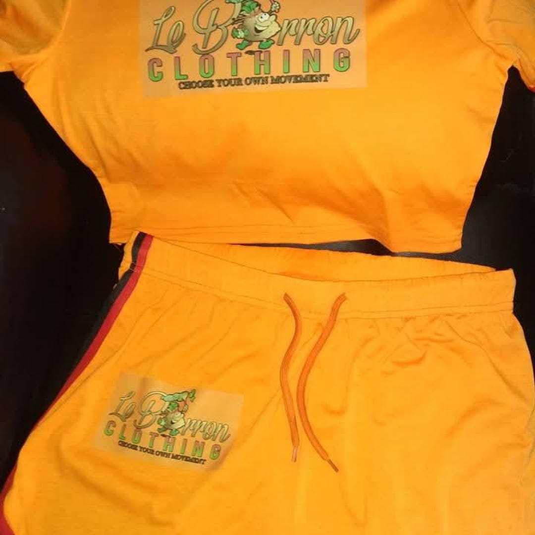 Lebarron Clothing Logo Short Set - Etsy