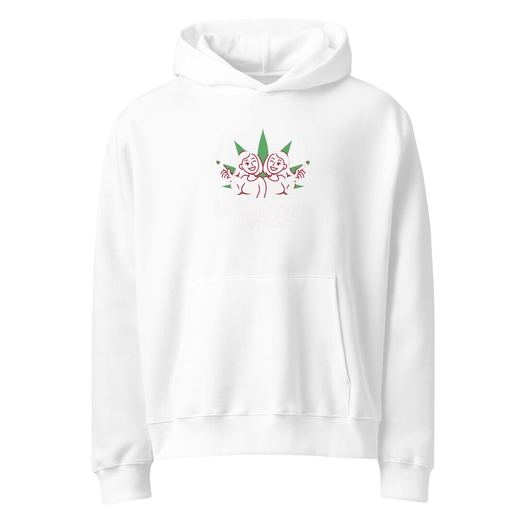 Oversized Heavyweight Hoodie Lebarron Clothing 420 Logo - Etsy