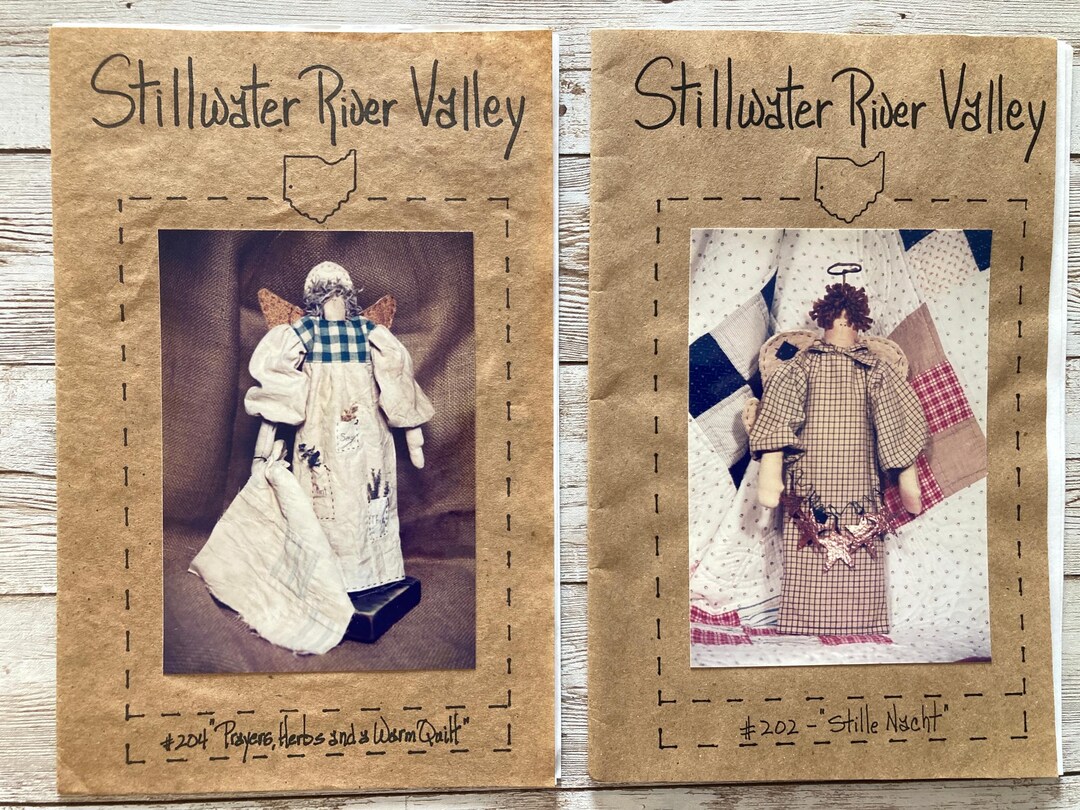 1995 Stillwater River Valley Dolls - Vintage, Uncut, Mailed Paper ...
