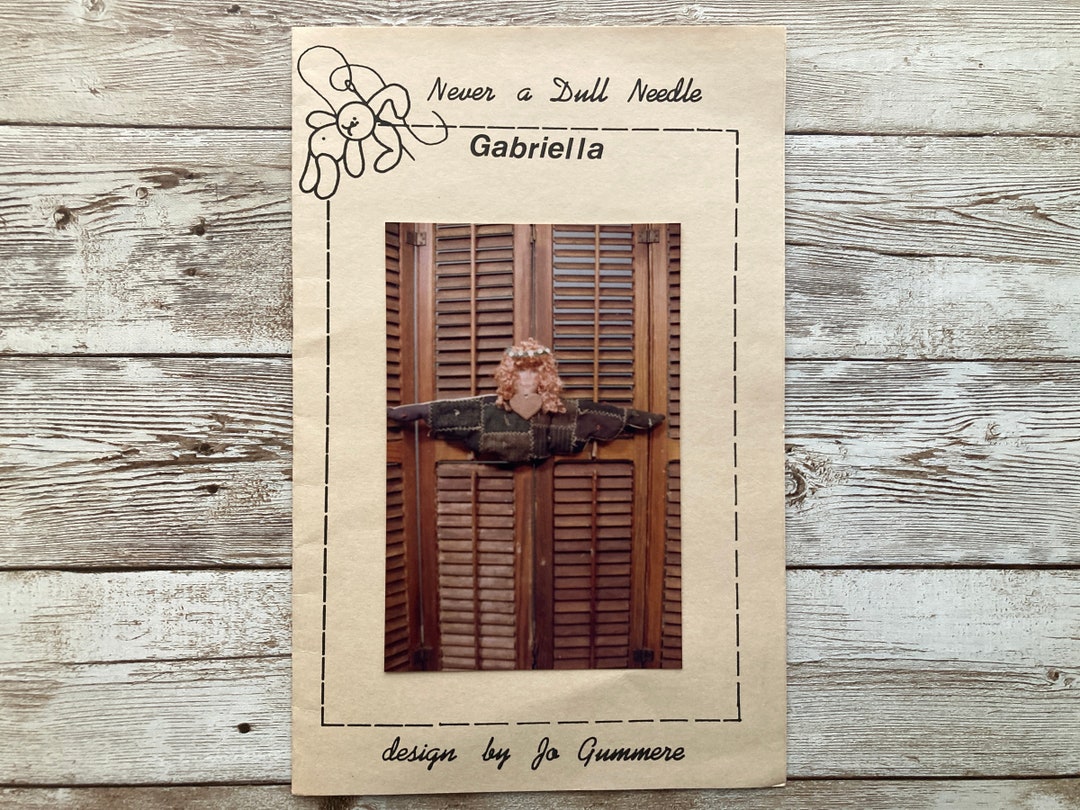 1990 gabriella 26 Winged Angel by Never a Dull Needle, Garden Art ...