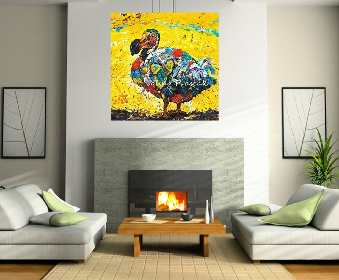 Dodo Bird Dodo Bird Art Wildlife Wall Art Bird Art Bird - Etsy