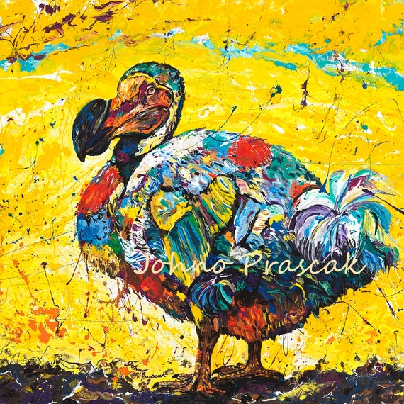 Dodo Bird Dodo Bird Art Wildlife Wall Art Bird Art Bird | Etsy