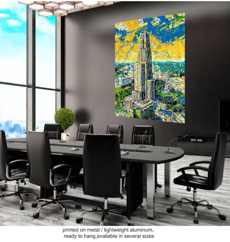 Cathedral of Learning Art, Cathy Wall Art, University of Pittsburgh ...