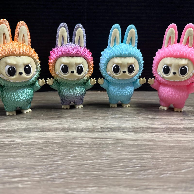 Labubu Rainbow Doll - Etsy