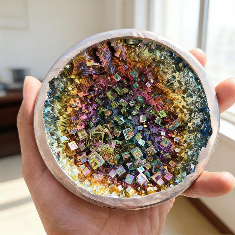 Bismuth Geode - Etsy