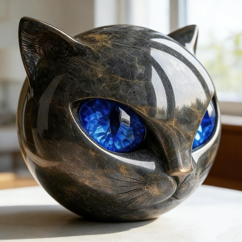 Crystal Cat Desk - Etsy