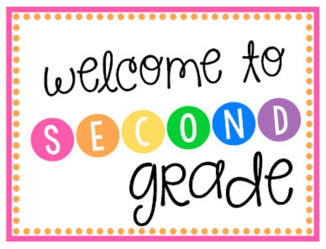 Welcome to Second! Tags/stickers INSTANT DOWNLOAD - Etsy