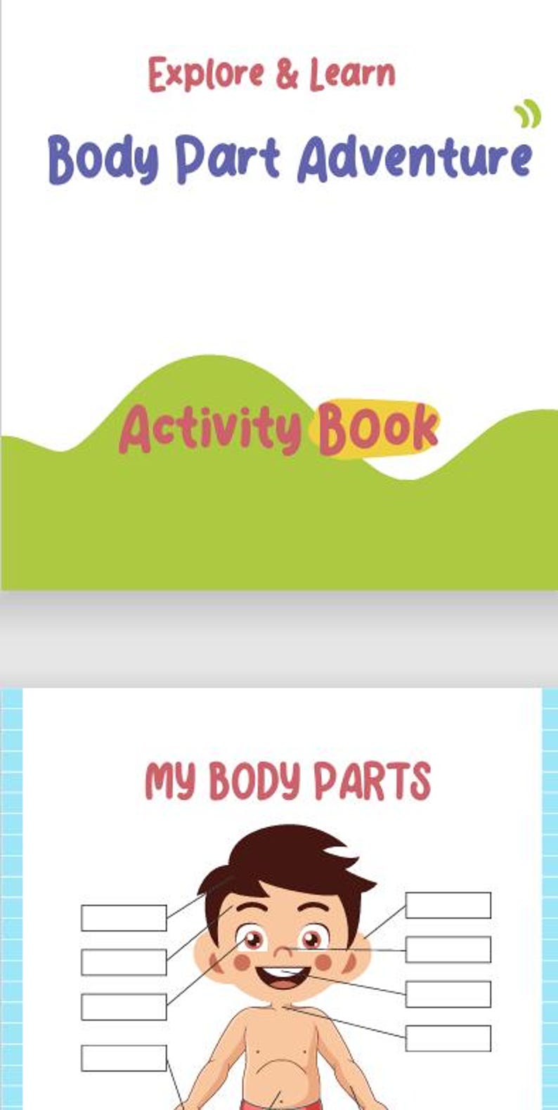 Learning Basic HUMAN BODY and SYSTEM for Kids - Etsy