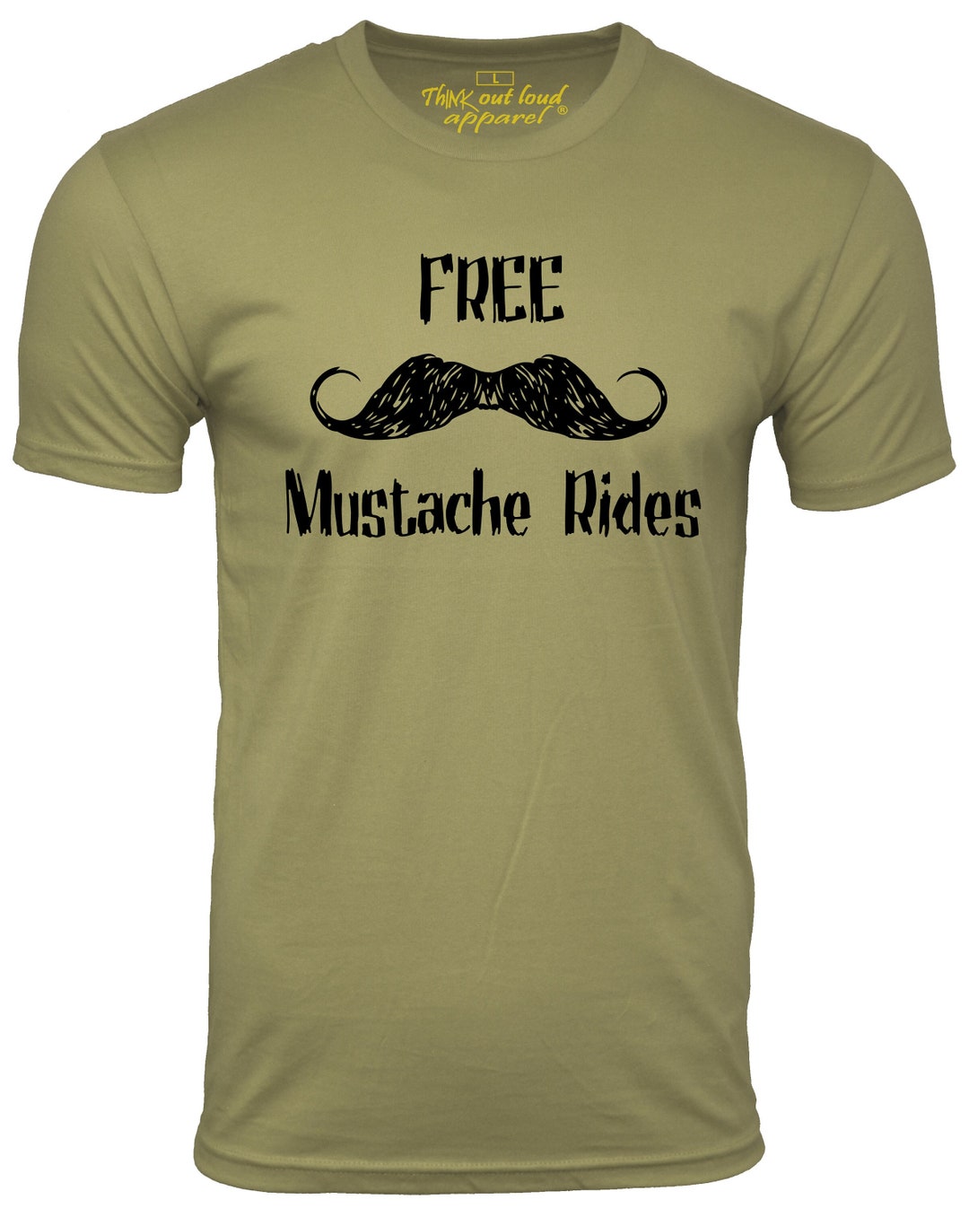 Free Mustache Rides Funny T-shirt Humor Tee Shirt Fun Tshirt Gift - Etsy