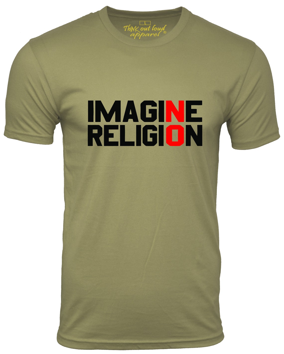 Imagine No Religion Atheist Shirt Cool Free Thinker T-shirt - Etsy